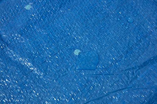 Bestway 58106 Above Ground Pool Cover, 118-inch by 79-inch, Blue