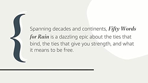 Fifty Words for Rain: A Novel
