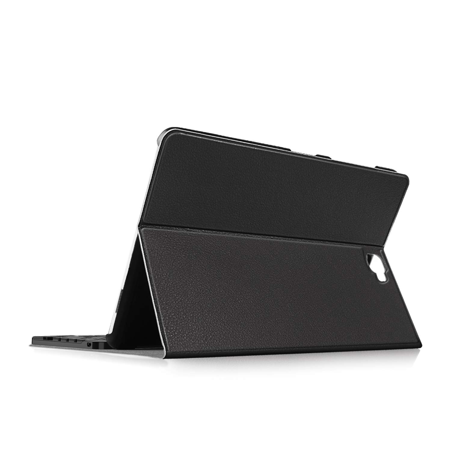 Fintie Keyboard Case for Samsung Galaxy Tab A 10.1(2016 NO S Pen Version),Slim Lightweight Stand Cover w/Magnetically Detachable Wireless Bluetooth Keyboard, Black
