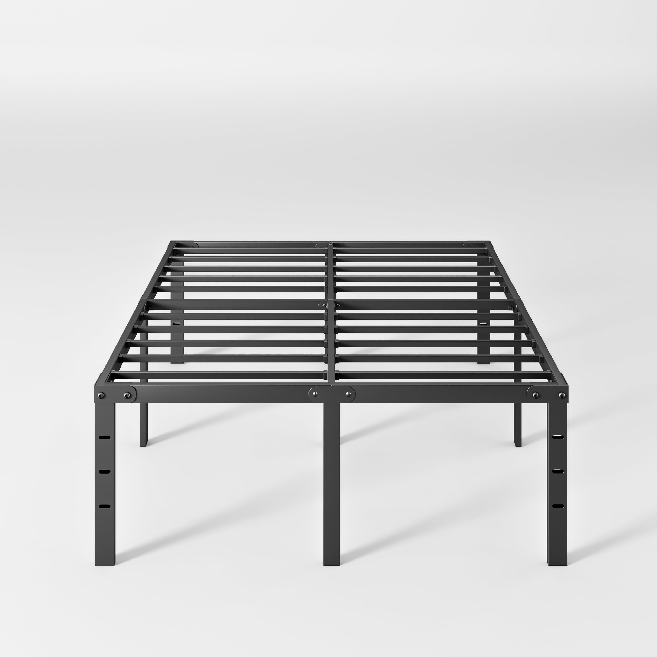 AGXI 20 Inch King Bed Frame No Box Spring Needed, Heavy Duty Tall Metal Platform with Large Storage Space, Easy Assembly Strong Bearing Capacity, Noise Free
