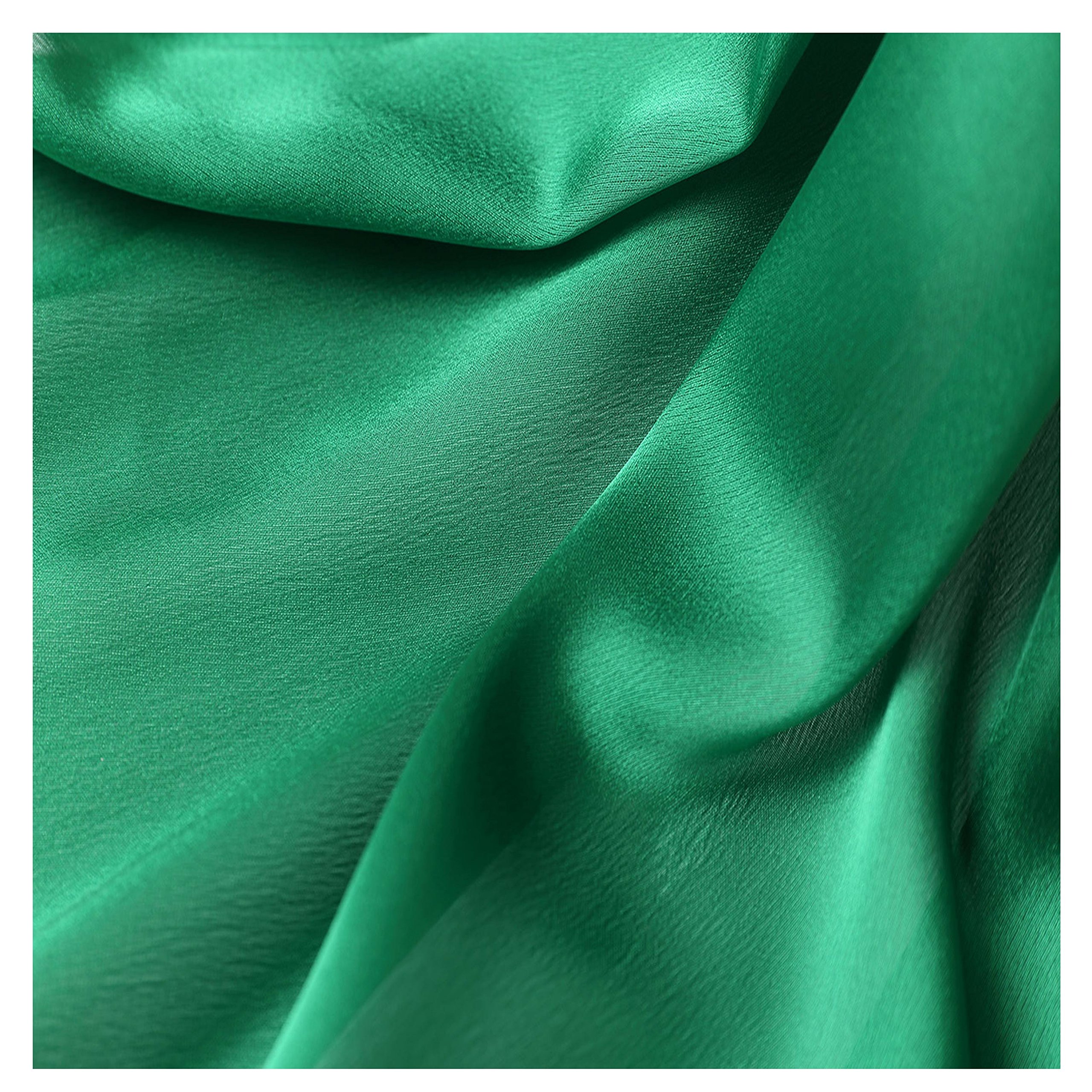 Bellonesc Silk Scarf 100% silk Long Lightweight Sunscreen Shawls for Women (fresh green)