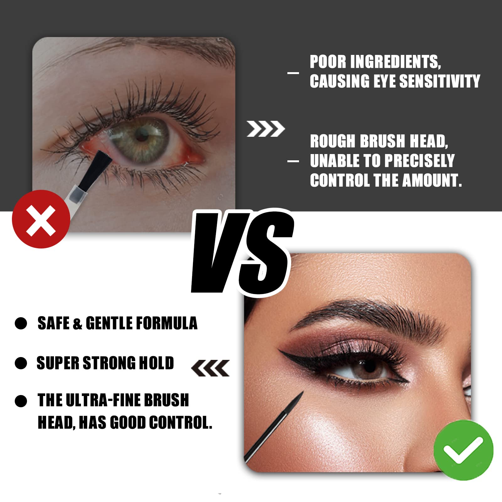 π¦ππ½π²πΏ ππΌπΉπ± MUSELASH Latex Free False Eyelashes Glue Super Hold Clear Waterproof Strip Lashes Glue Hold Adhesives 5g 0.175oz Mink Lashesβ¦β¦
