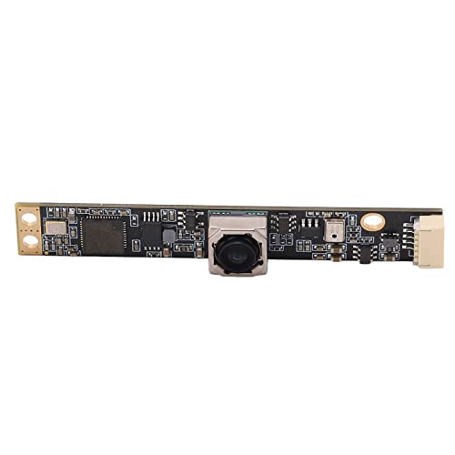 8MP Autofocus Camera Module, Drive Free 15FPS IMX179 HD Resolution Mini USB Camera Board 115 Degree Distortion Free Focus with Digital Microphone for Computer