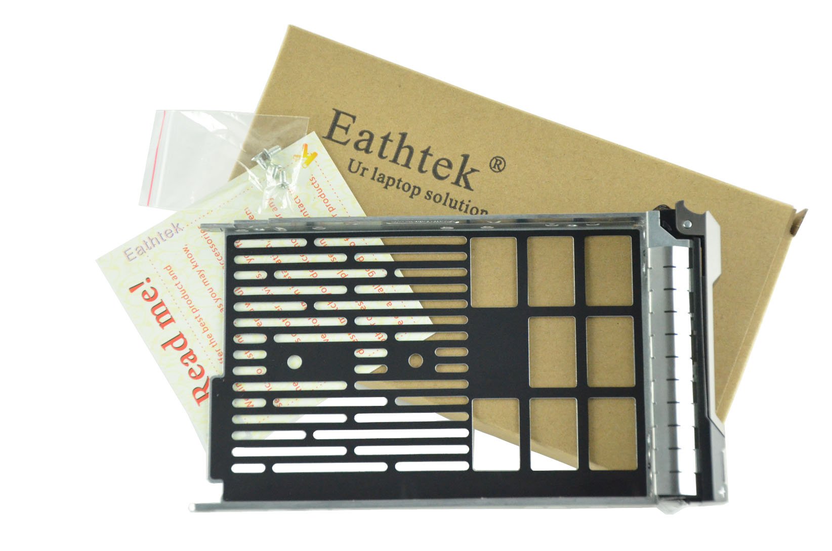 Eathtek New 3.5" SAS Hard Drive Tray Caddy Dell F238F for DELL Poweredge R610 R710 T610 T710