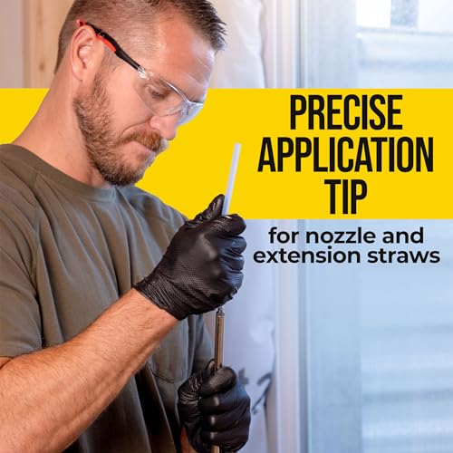 AWF PRO Foam Gun - AWF 1000, PTFE Non Stick Coated Basket Spray Foam Gun. Ideal For Contractors & DIY. High Precision with Greater Yield Foam Spray Insulation Gun