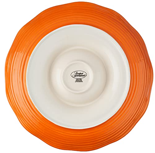 Certified International Mariachi Chip and Dip Serving Set, 13.5", Multicolor