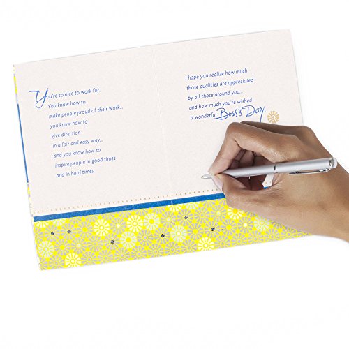Hallmark Boss's Day Card (For a Special Boss)