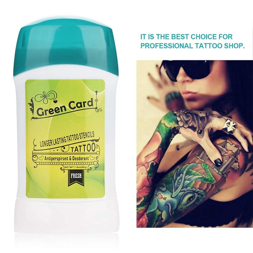 51g Tattoo Transfer Cream, Gel Skin Solution Professional Tattoo Transfer Soap Stencil Tattoo Supplies Accessories for Beginners Body Paint Stencil Primer