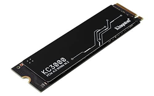 Kingston KC3000 PCIe 4.0 NVMe M.2 1024 GB SSD - High-Performance Storage for Desktop and Laptop PCs -SKC3000S/1024G