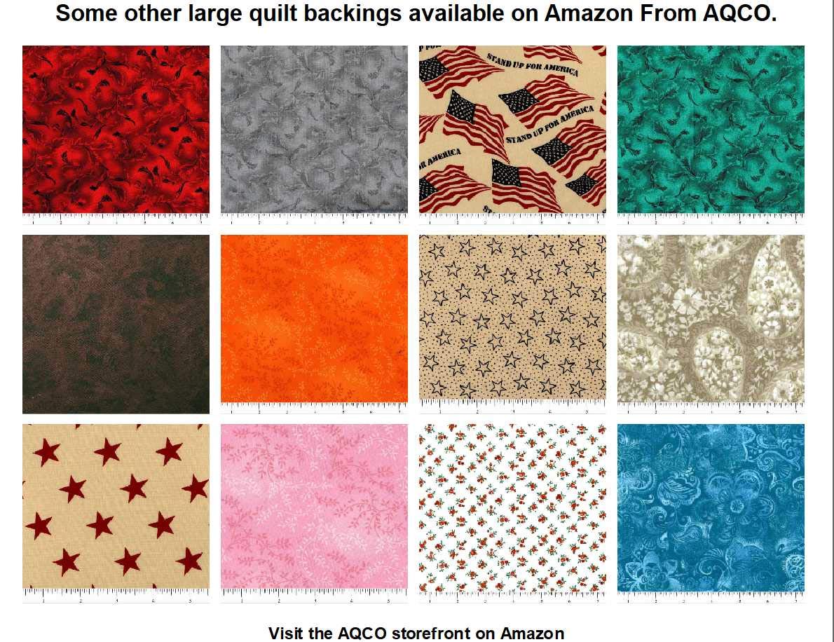 Generic Quilt Backing, Large, Seamless, from AQCO, Paisley Lilac, 108""x108"", C49662-700