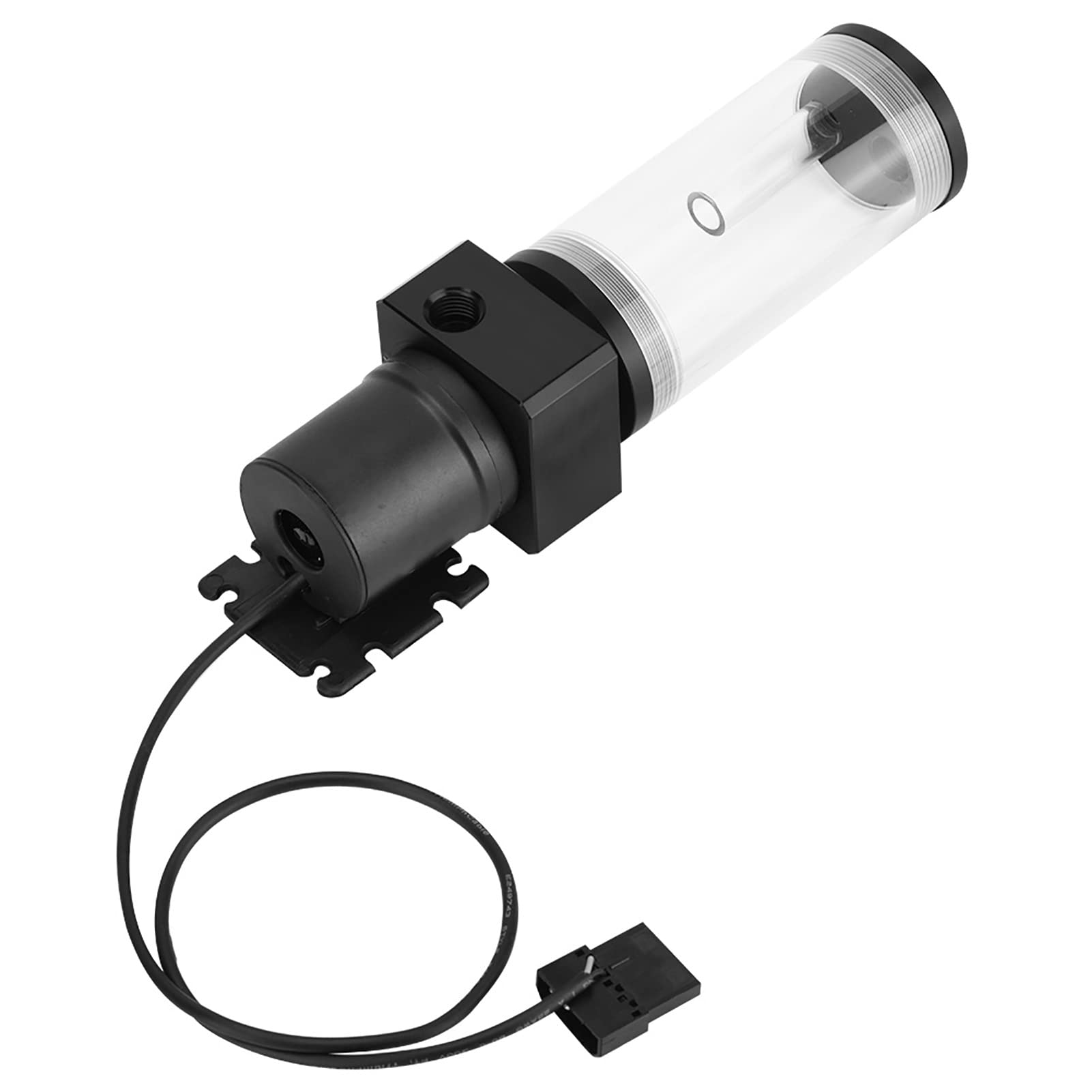 Eboxer PC, G1/4 Acrylic Cylinder Computer Water, 12V 19W CPU Water Cooling Pump Radiator for Computer PC CPU Water Cooling (110mm)