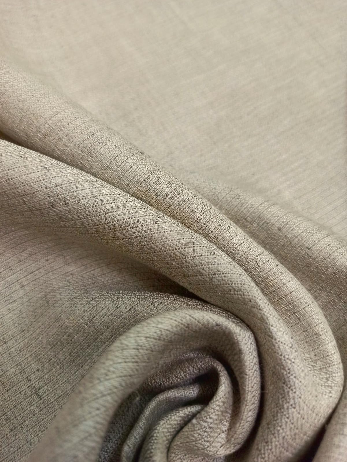 Generic Organic 100% Hemp Fabric in Natural Undyed Color 58 Inches Wide Sold by The Yard (1 Quantity = 1 Yard)