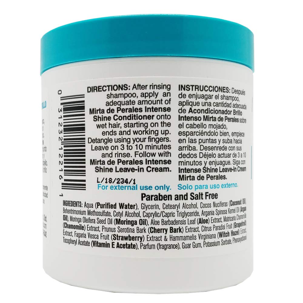 Mirta De Perales Hair Conditioner with Argan, Coconut & Moringa 6 oz.