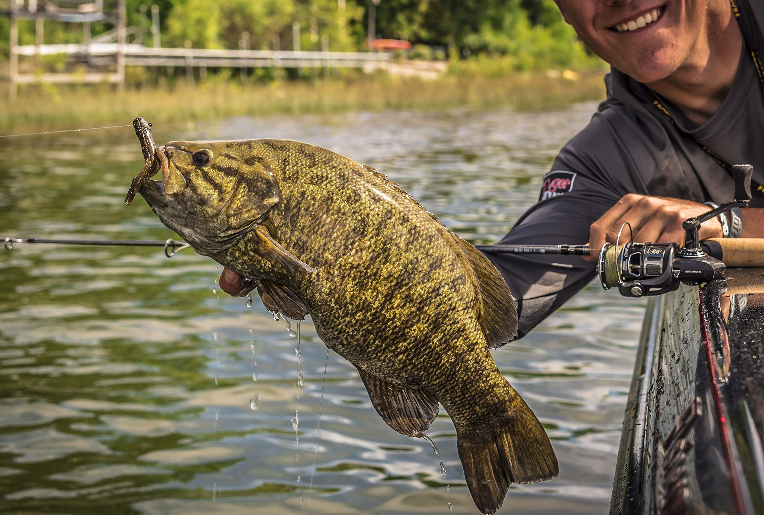 Berkley PowerBait Power Tube, 3 1/2in | 9cm, Soft Bait - 3 1/2in | 9cm, Green Pumpkin
