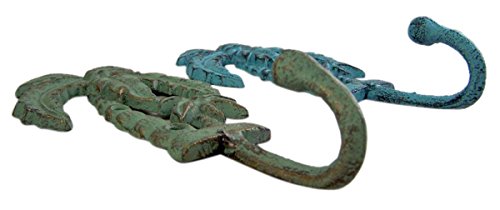 K-Musculo Palm Tree Cast Iron Wall Hooks 8 Inch (Set of 2)