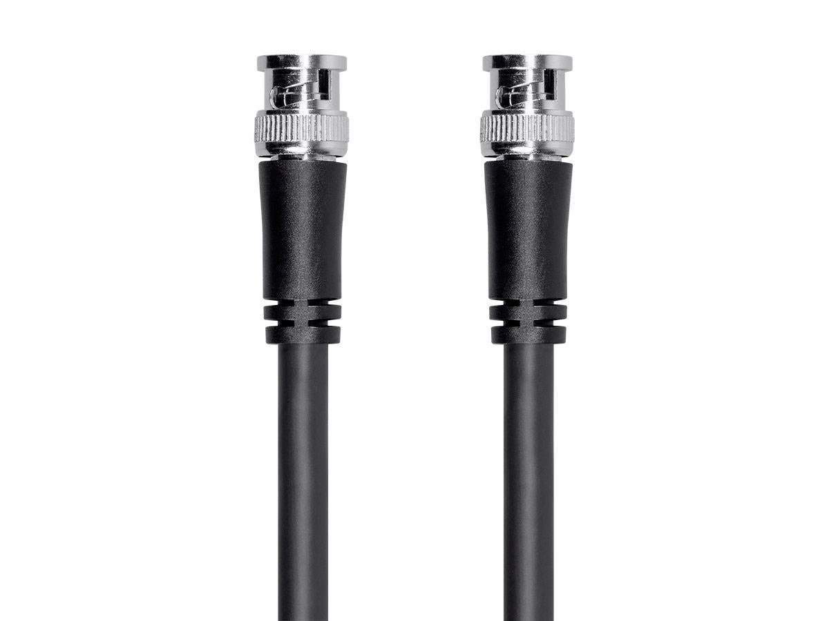 Monoprice Viper Series HD-SDI RG6 BNC Cable - Dual Copper and Aluminum Shielding, 75-ohm Impedance, 18AWG, 100 Feet, Black