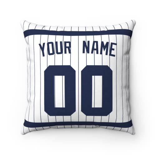 ANTKING Throw Pillow New York Personalized Custom Any Name and Number for Men Women Boy Gift
