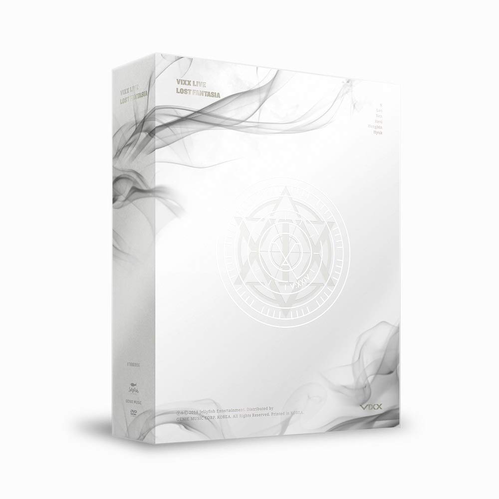 JellyFish Entertainment VIXX Live Lost Fantasia DVD 2Discs+Photobook+Photocard+On Pack Poster+Extra Photocards Set