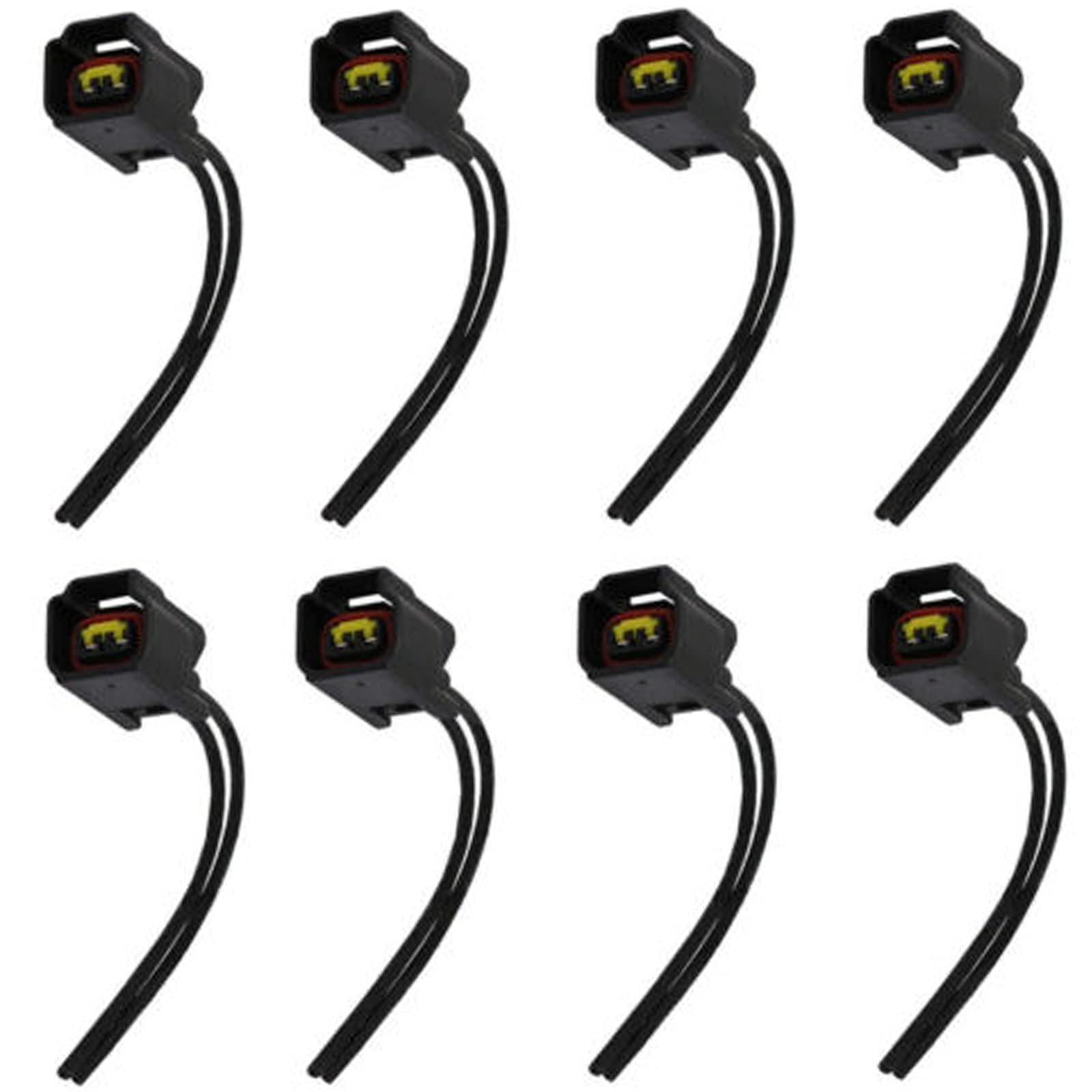 8 Pack Ford Ignition Coil Connector Plug Harness Compatible with Ford Ignition Coil Harness Ford 4.6L 5.4L 6.8L Mustang Cobra SVT F150 F250 E150 and Lincoln Mazda Suzuki