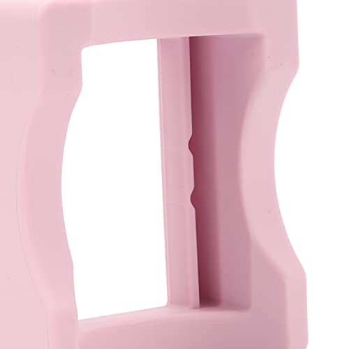 GLOGLOW Non Slip Cup Cradle, Flexible Stable Support Compact Anti Scratch Silicone Cup Cradle for Crafting for Mugs (Pink)