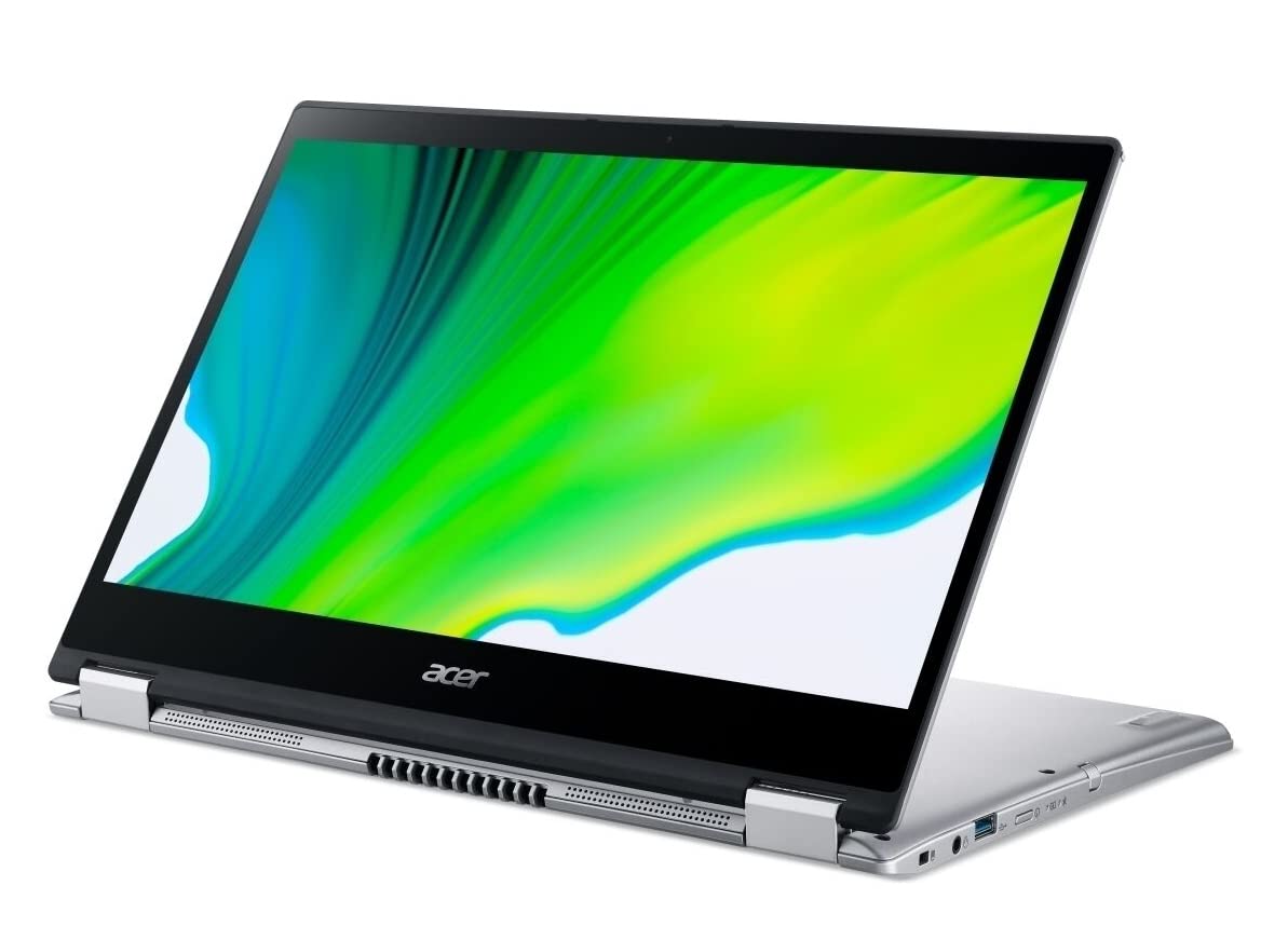 acer Touchscreen Spin 3 Convertible 2-in-1 Laptop Ryzen 3 3250U up to 3.5GHz 4GB DDR4 128GB SSD Web Cam HDMI Win 11 (Renewed)
