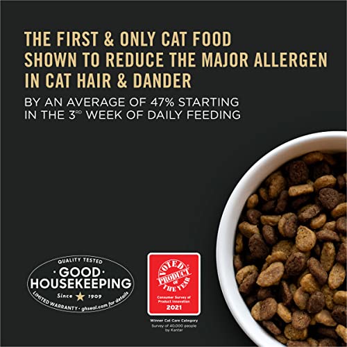 Purina Pro Plan Allergen Reducing, High Protein Cat Food, LIVECLEAR Salmon and Rice Formula - 3.5 lb. Bag
