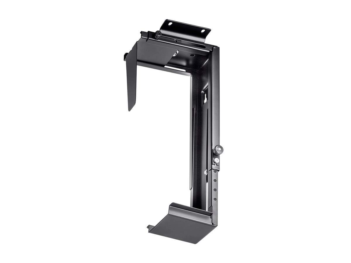Monoprice PC Tower Holder - Adjustable Under Desk Mount, Designed for Use with Sit-Stand Desks - Workstream Collection