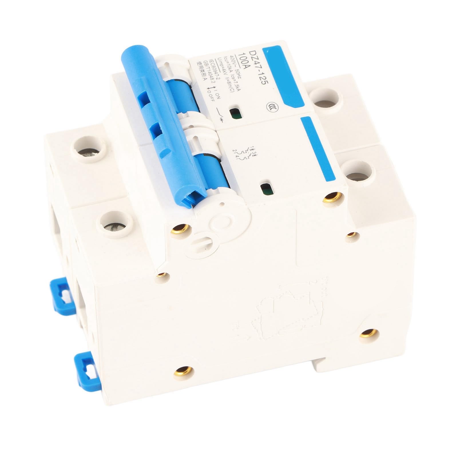 Leakage Protection Switch DZ47‑125 2P​ Current Miniature Circuit Breaker (100A)