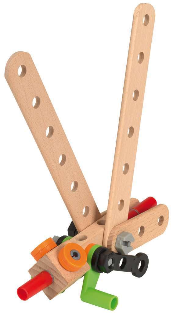 BRIO 34588 Builder Activity Set - 211 Piece STEM Toy with Wood and Plastic Pieces | Enhances Motor Skills | Fosters Creativity | Sustainable Materials | for Kids Ages 3 and Up (63458800)