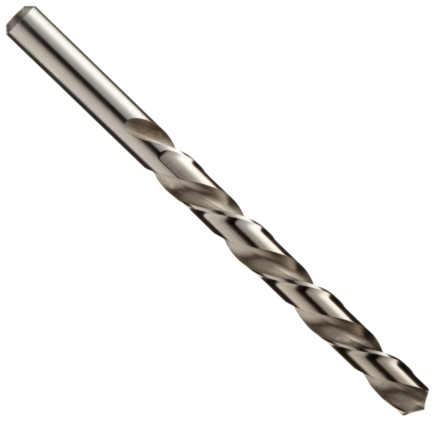 Chicago Latrobe 150L Left-Hand (Reverse) Flute High-Speed Steel Jobber Length Drill Bit Set, Uncoated, 118 Degree Conventional Point, 21-Piece