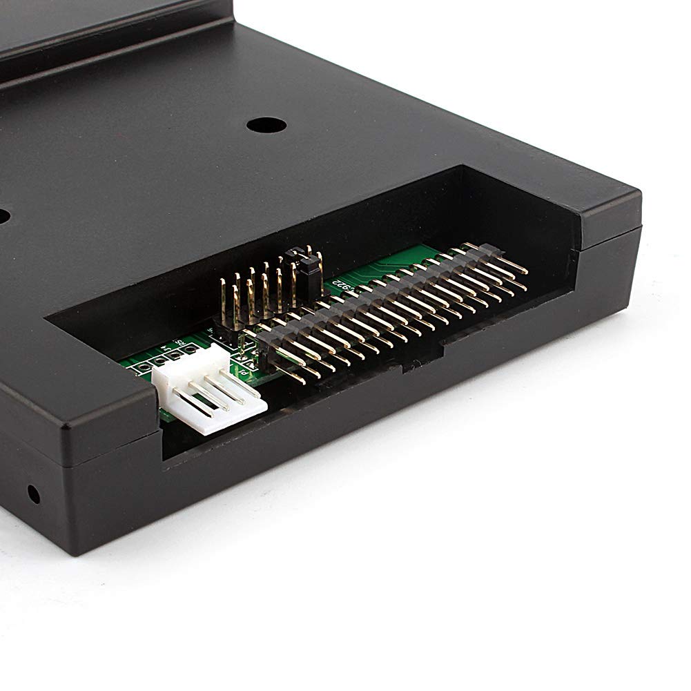 USB Emulator, 3.5" SFR1M44-U100K Updated Version Floppy Drive Emulator Great for Electronic Organ (Black)