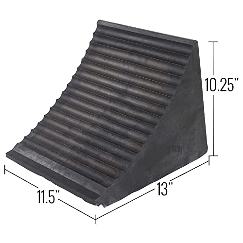Guardian DH-WC-3 Heavy Duty 120 ton Wheel Chock for Fire Trucks and Hauler Trucks