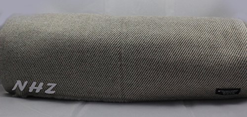 Handicraft Mart Himalayan Extra Large Cashmere Throw,Natural Cashmere Blanket 90" x 108",Hand Made in Nepal … (Light Brown)