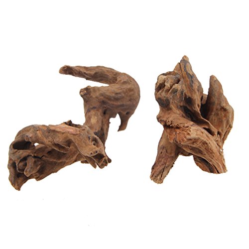 EmoursTM Aquarium Sinkable Driftwood Fish Tank Decoration,Small