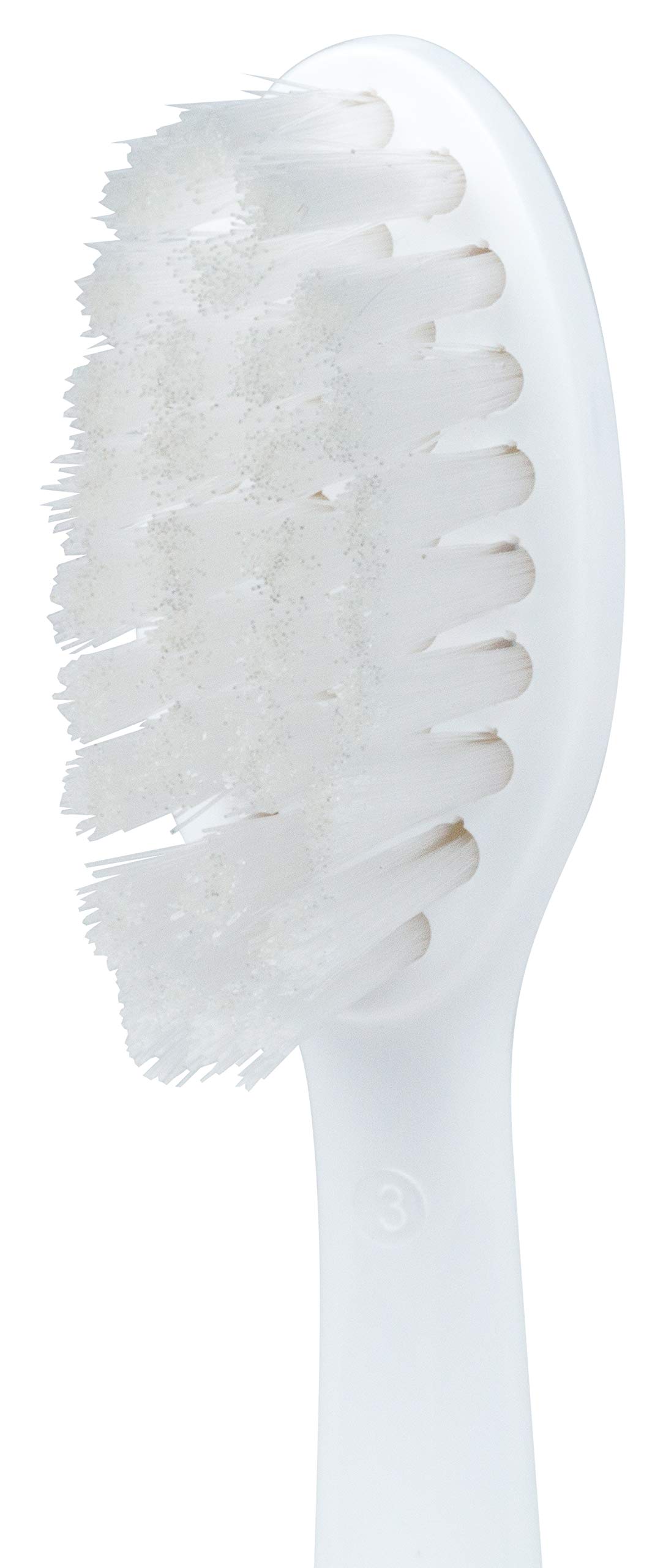 PRO-SYS White VarioSonic Electric Toothbrush Replacement Head, V110 Ultra Soft, Pack of 3. Also fits Burst Brush!