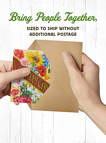 American Meadows Wildflower Seed Packets Wildflower Party Favors for All Occasions (Pack of 20) - Wildflower Seed Mix, Plant Year-Round, Great Gift for Hostesses, Showers, Weddings, Thank You