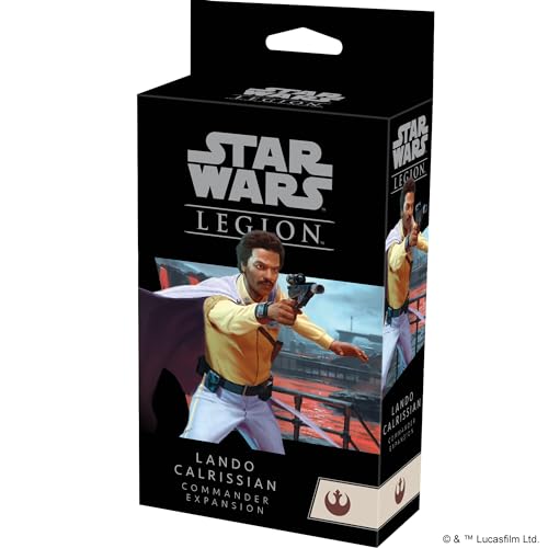 Atomic Mass Games Star Wars: Legion Lando Calrissian Commander Expansion - Unleash The Infamous Gambler! Tabletop Miniatures Strategy Game, Ages 14+, 2 Players, 3 Hour Playtime, Atomic Mass Games