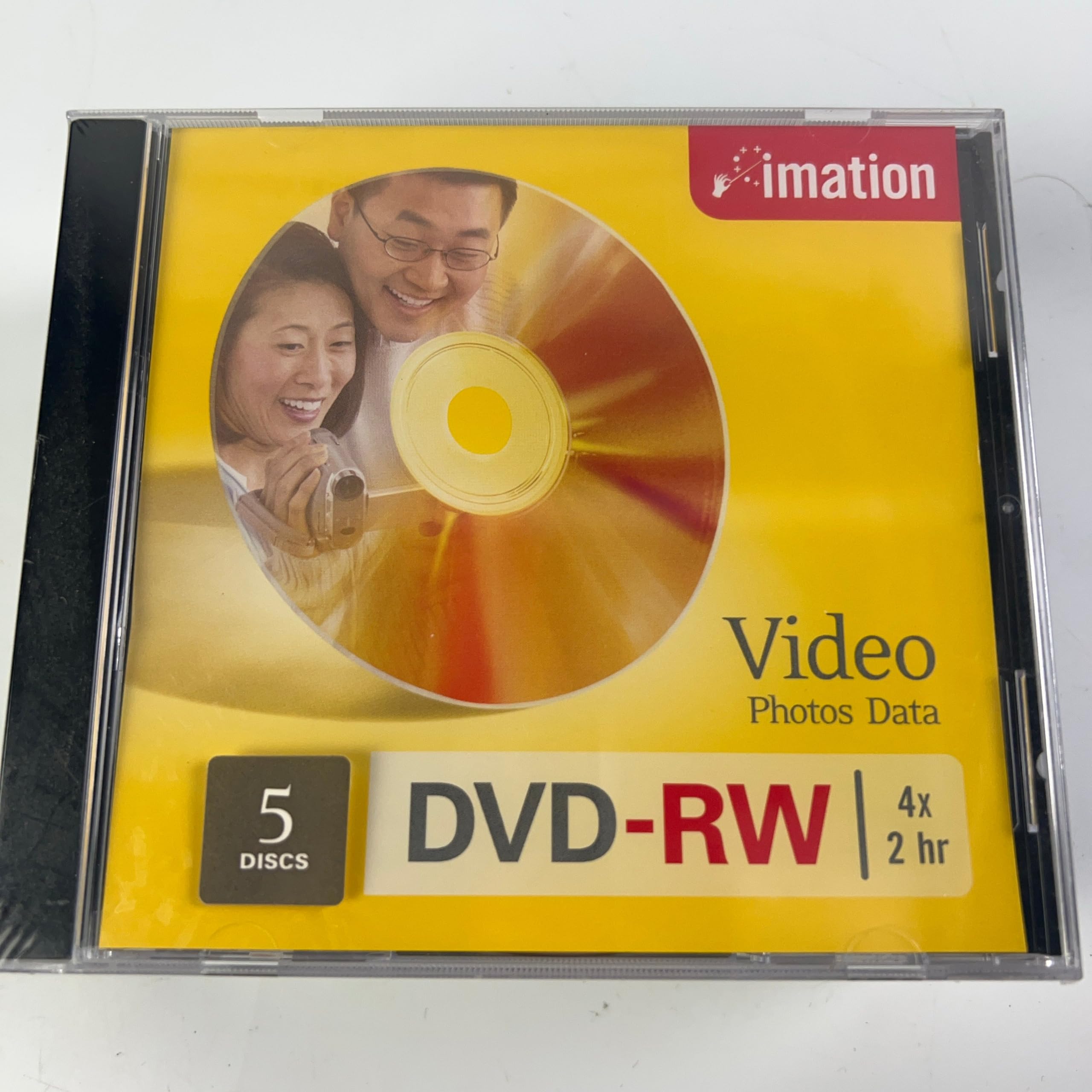 DVD-RW 4.7 Gb 4X Standard Jewel Storage Media