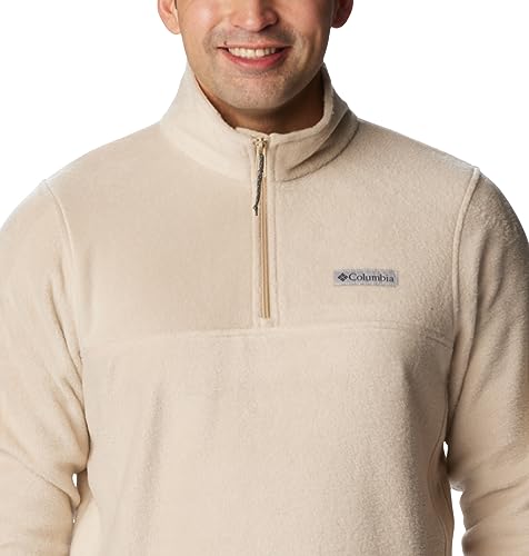 Columbia Men's Steens Mountain Half Zip, Ancient Fossil, 4X Tall