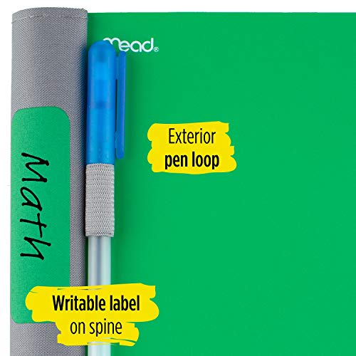 Five Star Advance Small Spiral Notebook, 2 Subject, College Ruled Paper, 100 Sheets, 9-1/2" x 6", Teal (73164)