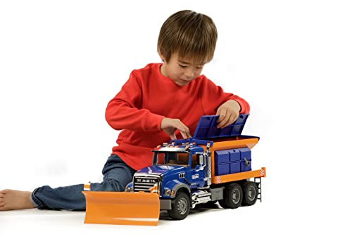 Bruder Toys Mack Granite Winter Service with Snow Plow