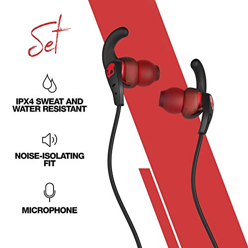 Skullcandy Set in-Ear Earbud - Black/Red