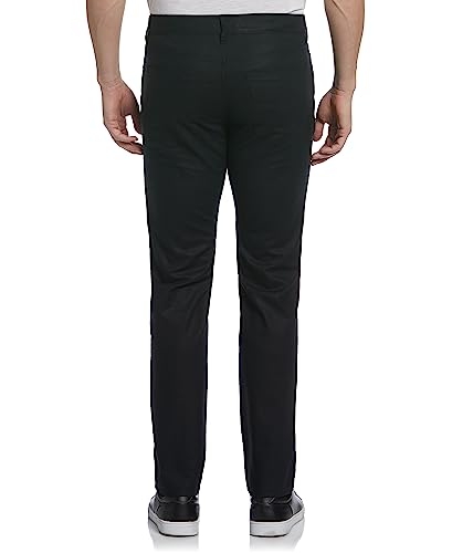 Cubavera Men's L/V/E 5 Pocket Pant Five, Jet Black, 34W x 30L