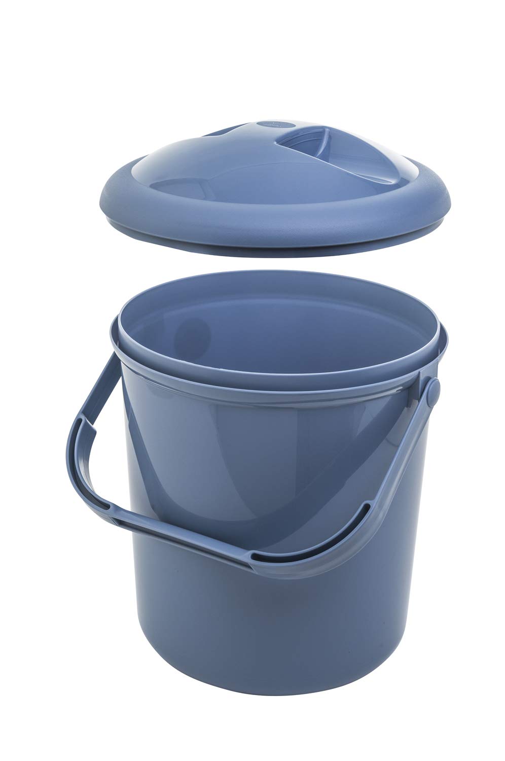 Rotho Babydesign Nappy Pail, 10l, 0+ Months, Bella Bambina, Cool Blue, 20021 0287