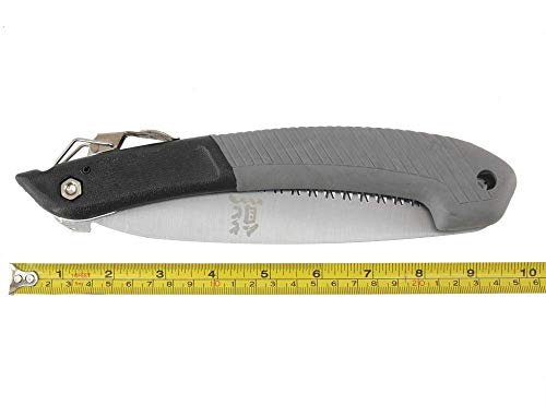 BambooMN Brand - Folding Bonsai, Garden & Ikebana Saw - 7.5 Inch Blade - 1 Piece