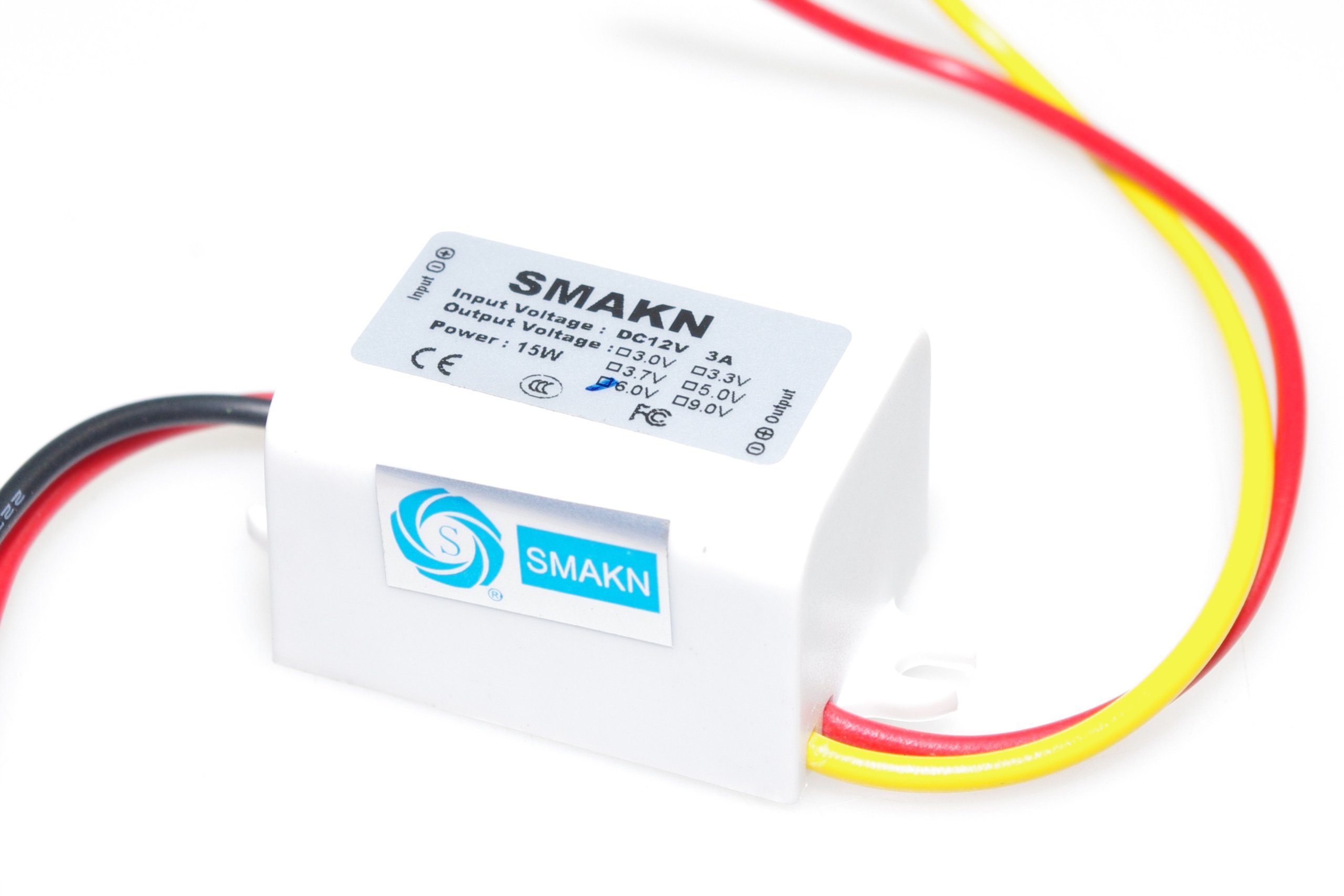SMAKN® Dc/dc Converter 12v Step Down to 6V/3A Power Supply Module-A