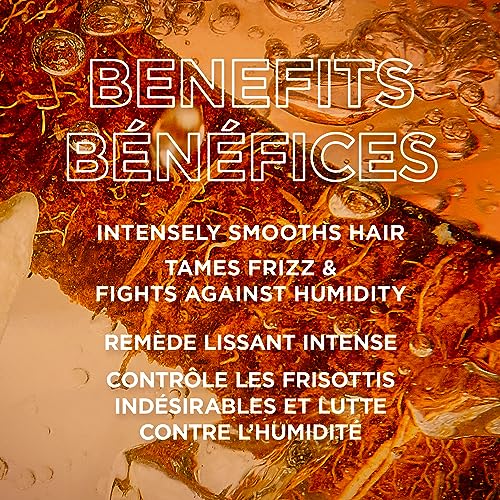 Garnier Whole Blends Shampoo with Coconut Oil & Cocoa Butter Extracts, 22 Fl Oz (1 Count)