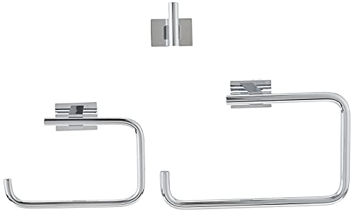 Grohe 40778001 Essentials Cube Master Bathroom Set, 4-In-1, Starlight Chrome