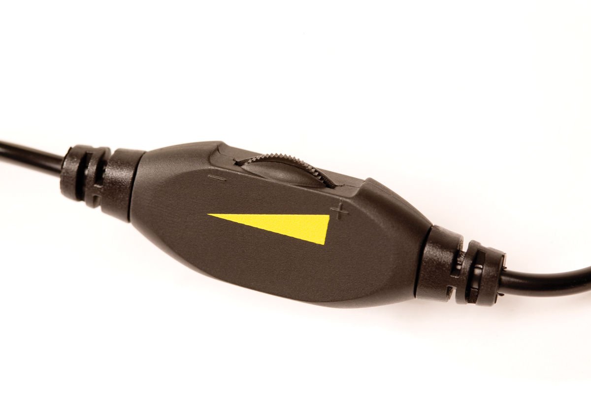 Garrett ClearSound Easy Stow Headphones with In-Line Volume for Metal Detectors
