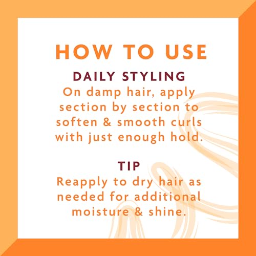 Cantu Coconut Oil Shine & Hold Mist with Shea Butter for Natural Hair, 8 fl oz